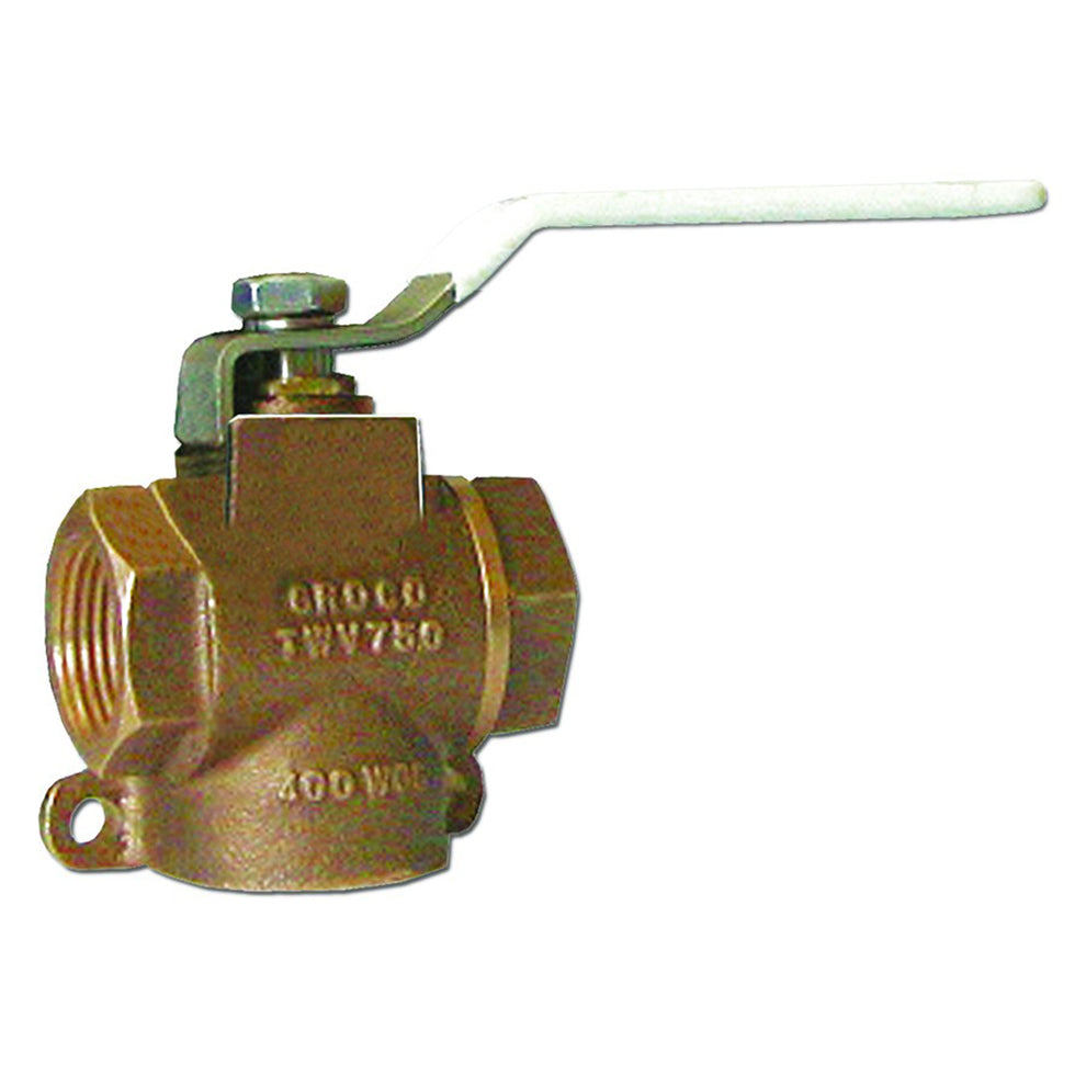 GROCO 112 NPT Bronze 3Way Valve TWV1500 – Speck's Marine